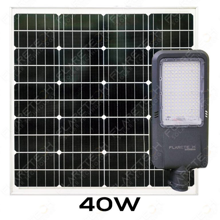 SEMI-INTEGRATED STREET LIGHT – Flaretech Solar Technology